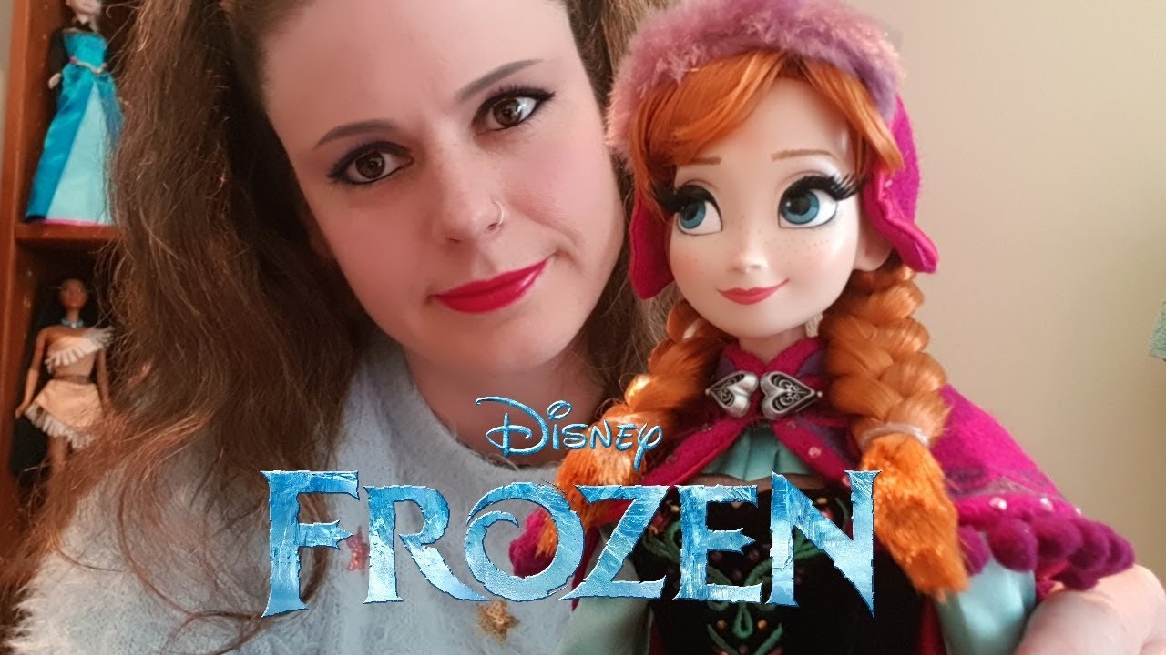 Disney Store Limited Edition 17" Snow Gear Anna Doll Review Frozen ...
