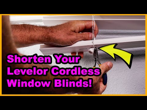 How to Master Shortening Levelor Window Blinds in Just 7 Minutes ...