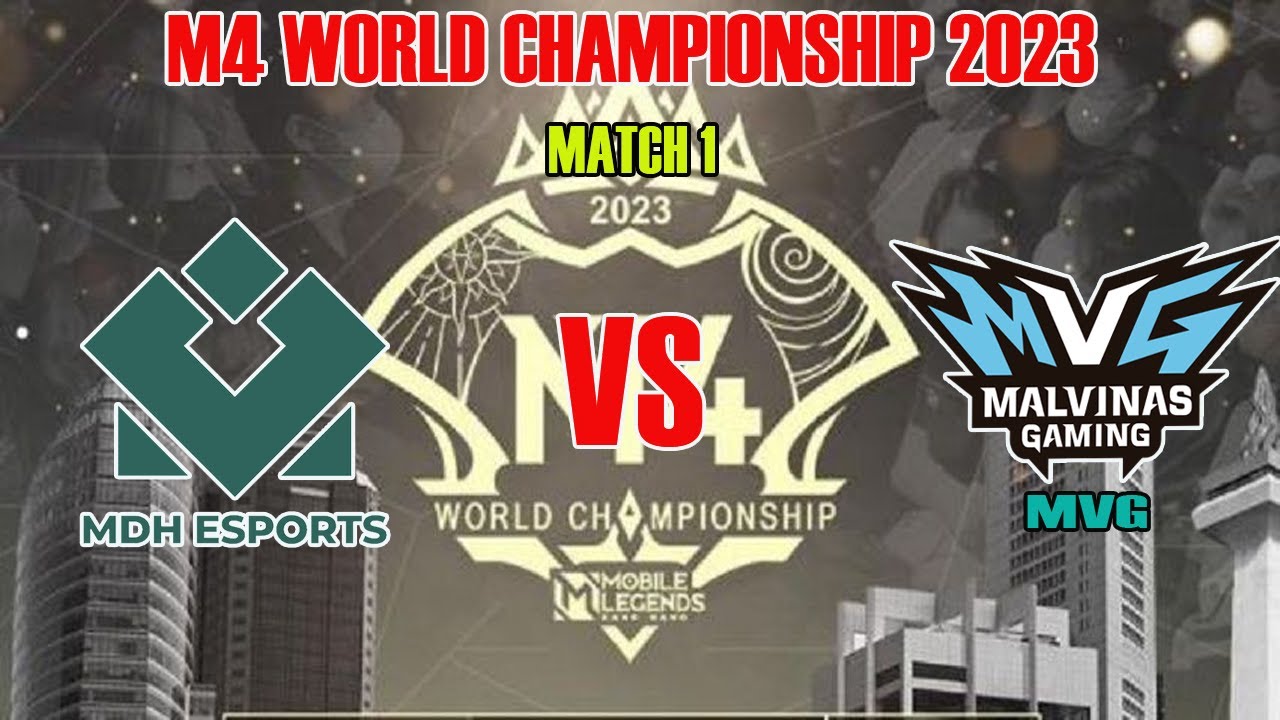 MVG VS MDH MATCH 2 || M4 WORLD CHAMPIONSHIP 2023 || STAGE 1 GROUP B ...