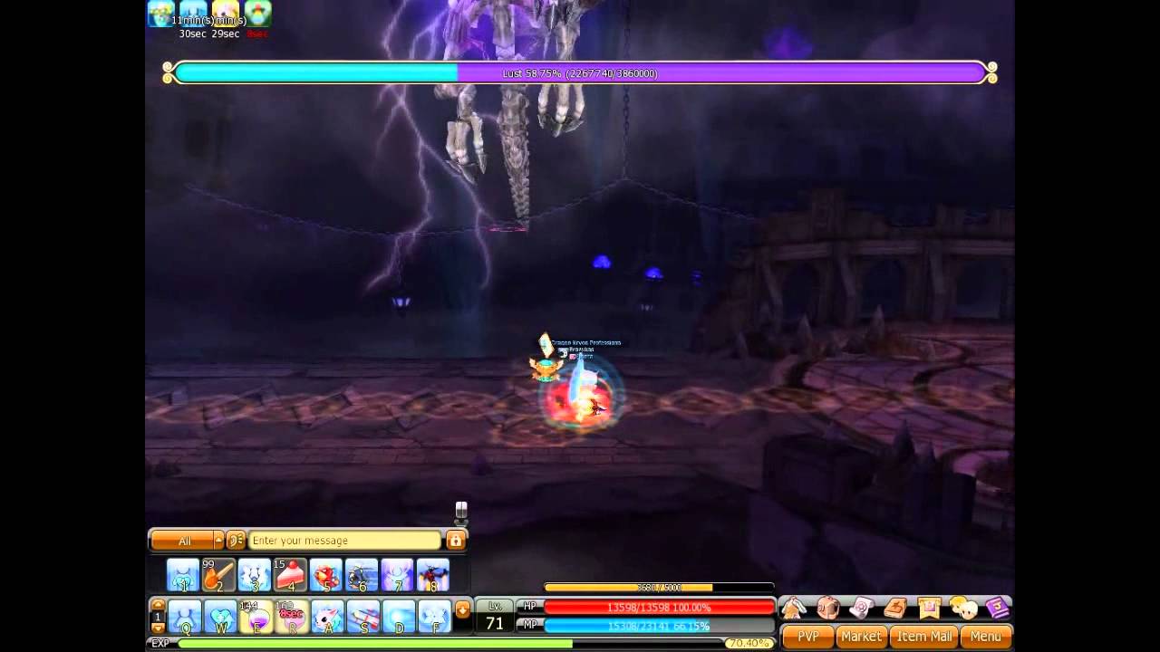 Dragon Saga - Sorcerer at Bone Dragon Lust SOLO HD - YouTube