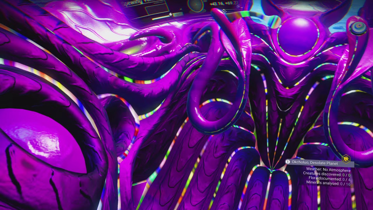 No Man's Sky Living Ship Cockpit - YouTube