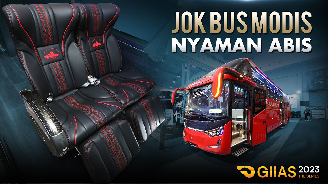 Desain Jok Bus Kekinian di GIIAS 2023 - YouTube