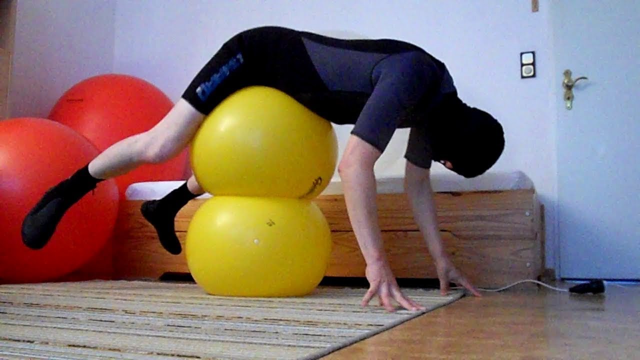 Exercises with 2 yellow balls - YouTube