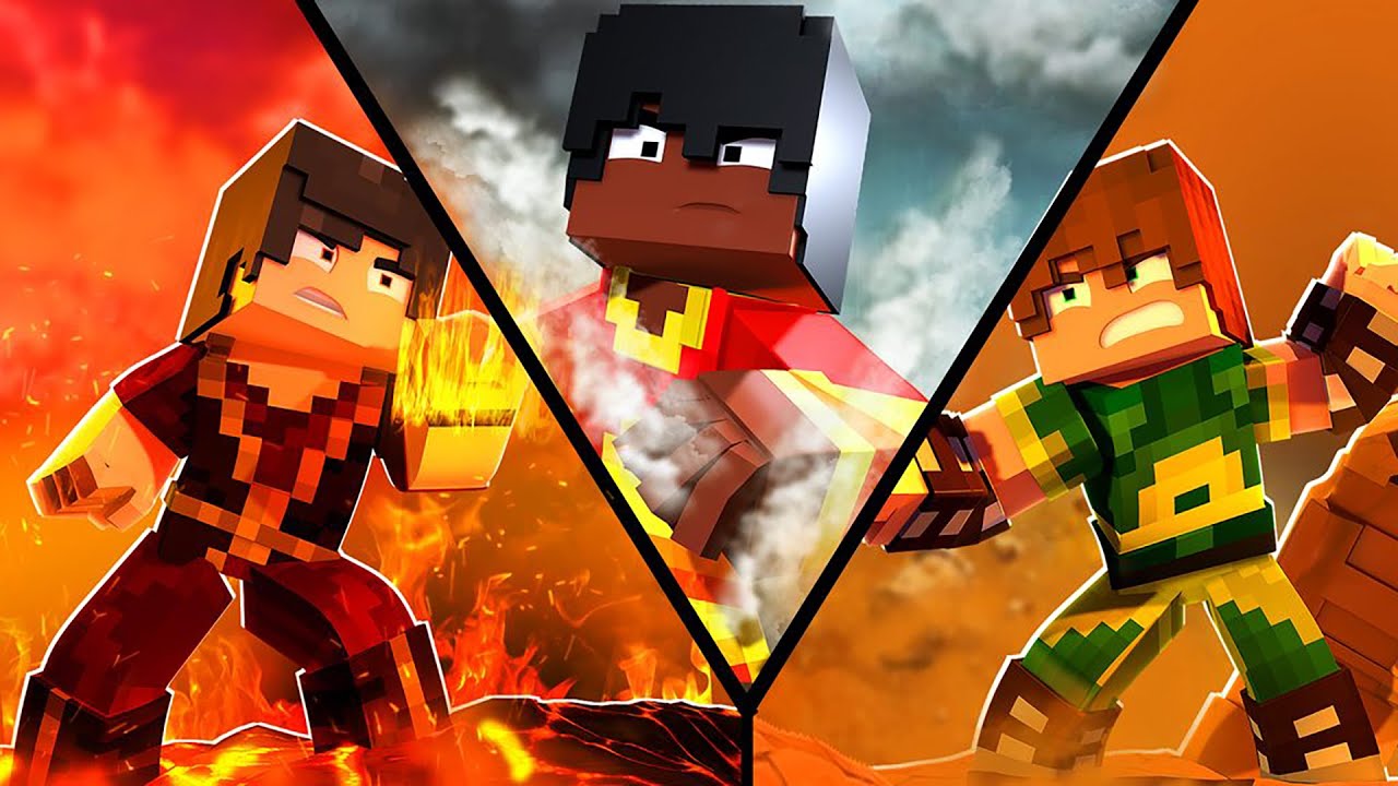 Minecraft: Avatar Guerra - TODOS OS ELEMENTOS LUTAM! #04 - YouTube