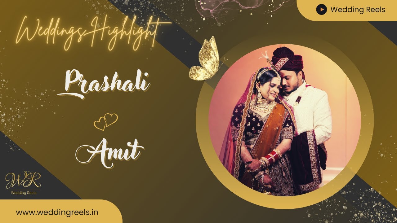 Intimate Indian Wedding Highlight 2023 || Prashali weds Amit || By ...