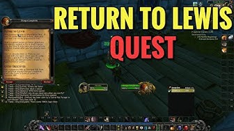 The Lost Tools Quest (WoW Classic) - YouTube