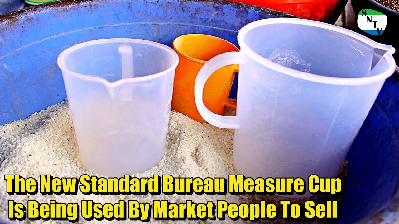 Talk To The Camera - The New Standard Bureau Measure Cup Is Being Used ...