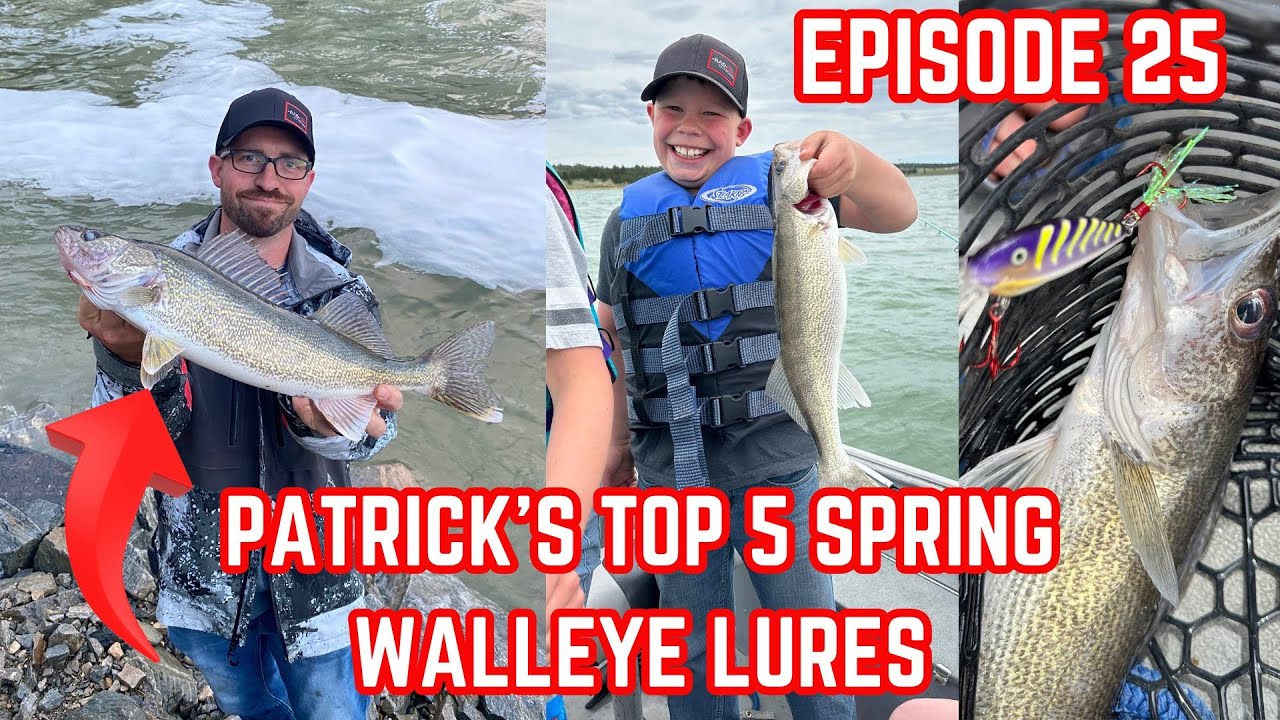 Top 5 Walleye Lures for Spring Walleye Fishing - YouTube
