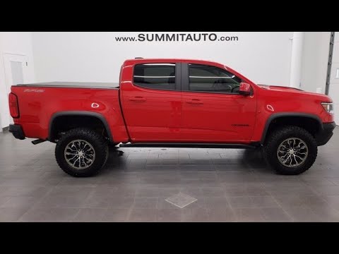2020 CHEVROLET COLORADO ZR2 CREW RED HOT WALK AROUND REVIEW 12149Z SOLD ...