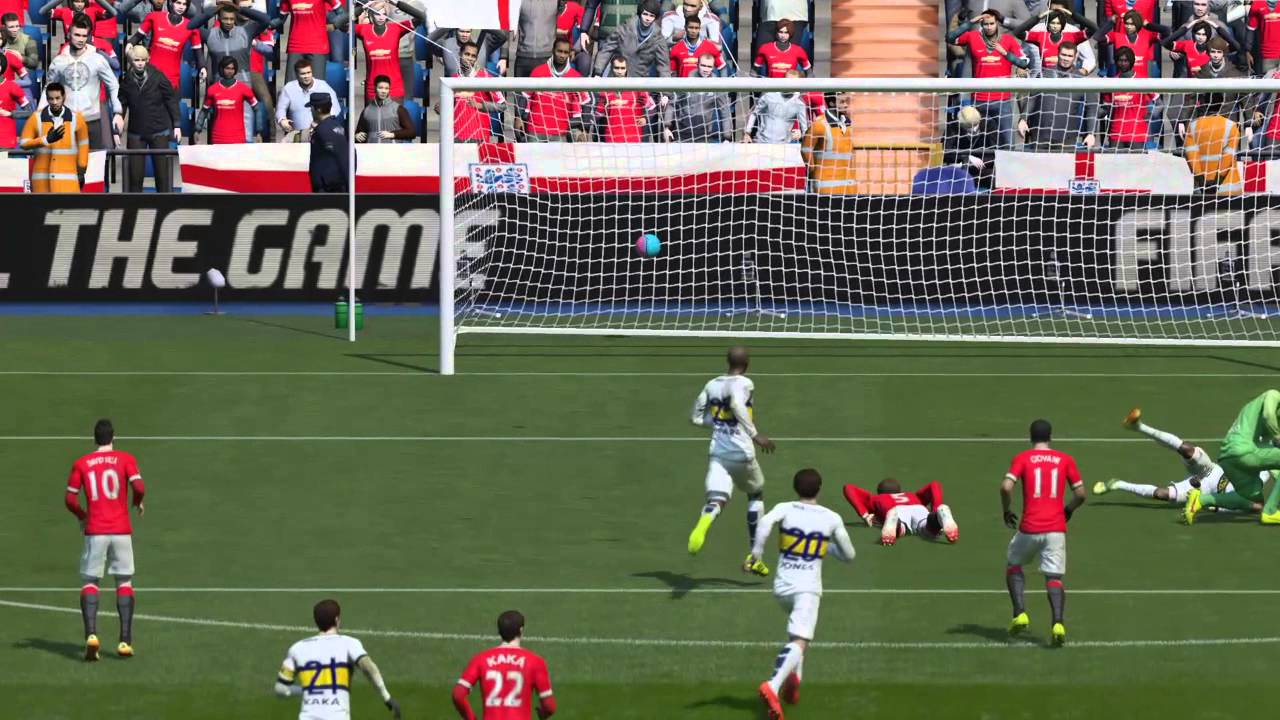 FIFA 15 - RVP LIKE Diving Header!!! - YouTube