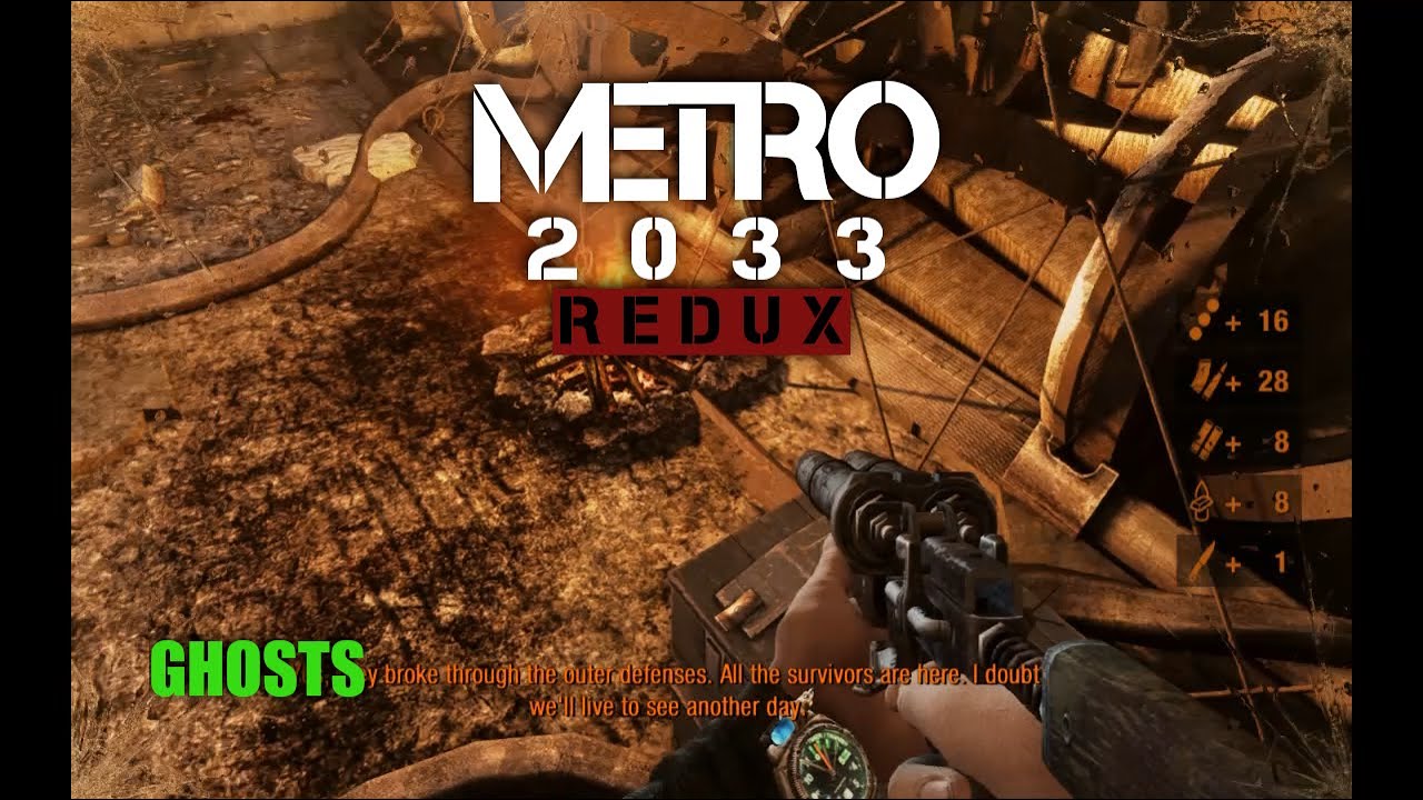 Metro 2033 Redux Walkthrough | Ghosts ( No Commentary) - YouTube