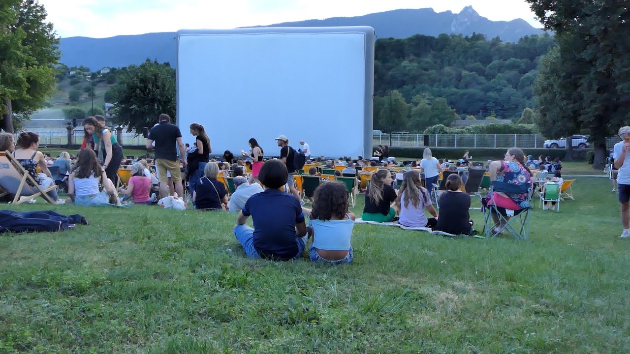 CINEMA - 3ème édition du Ciné Parc à Aix-les-Bains 🎞 - YouTube