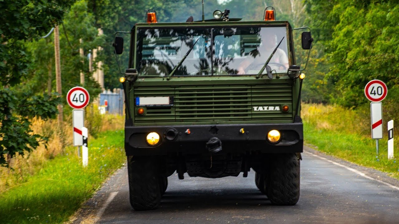 Driving Tour Tatra 813 'Colossus' 8x8 - YouTube