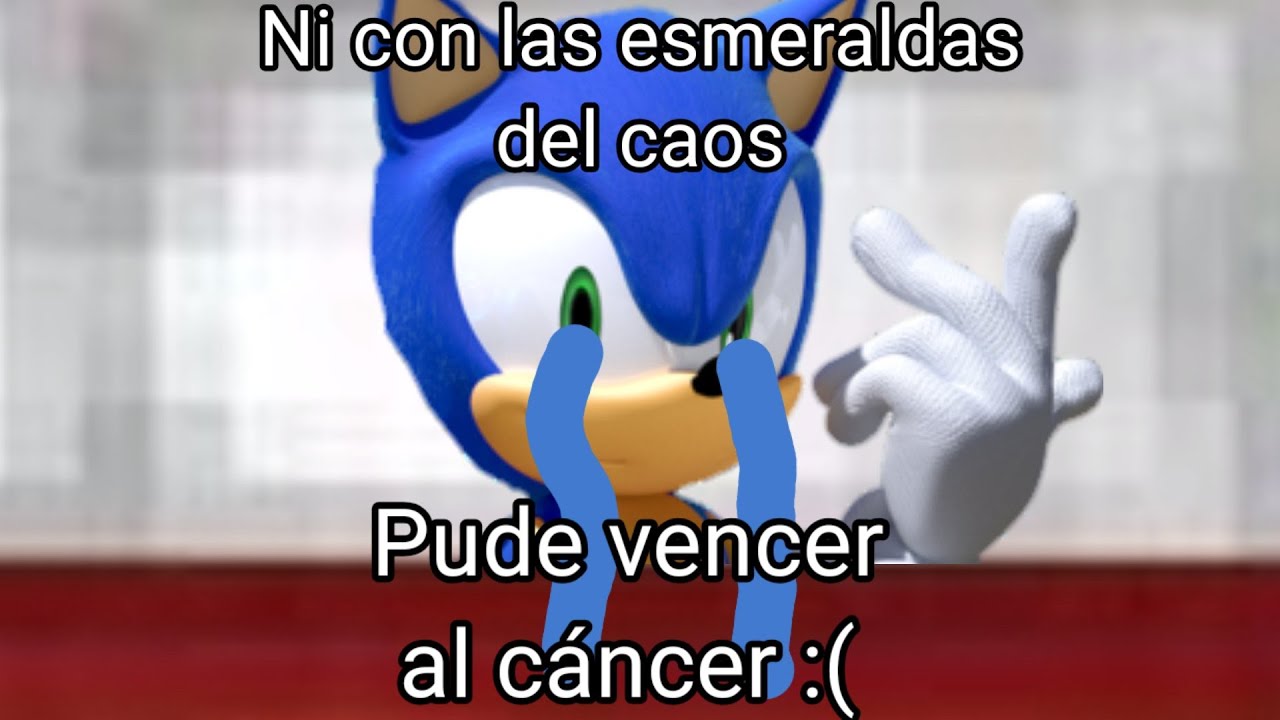 Sonic Contra el Cáncer 😥 - YouTube