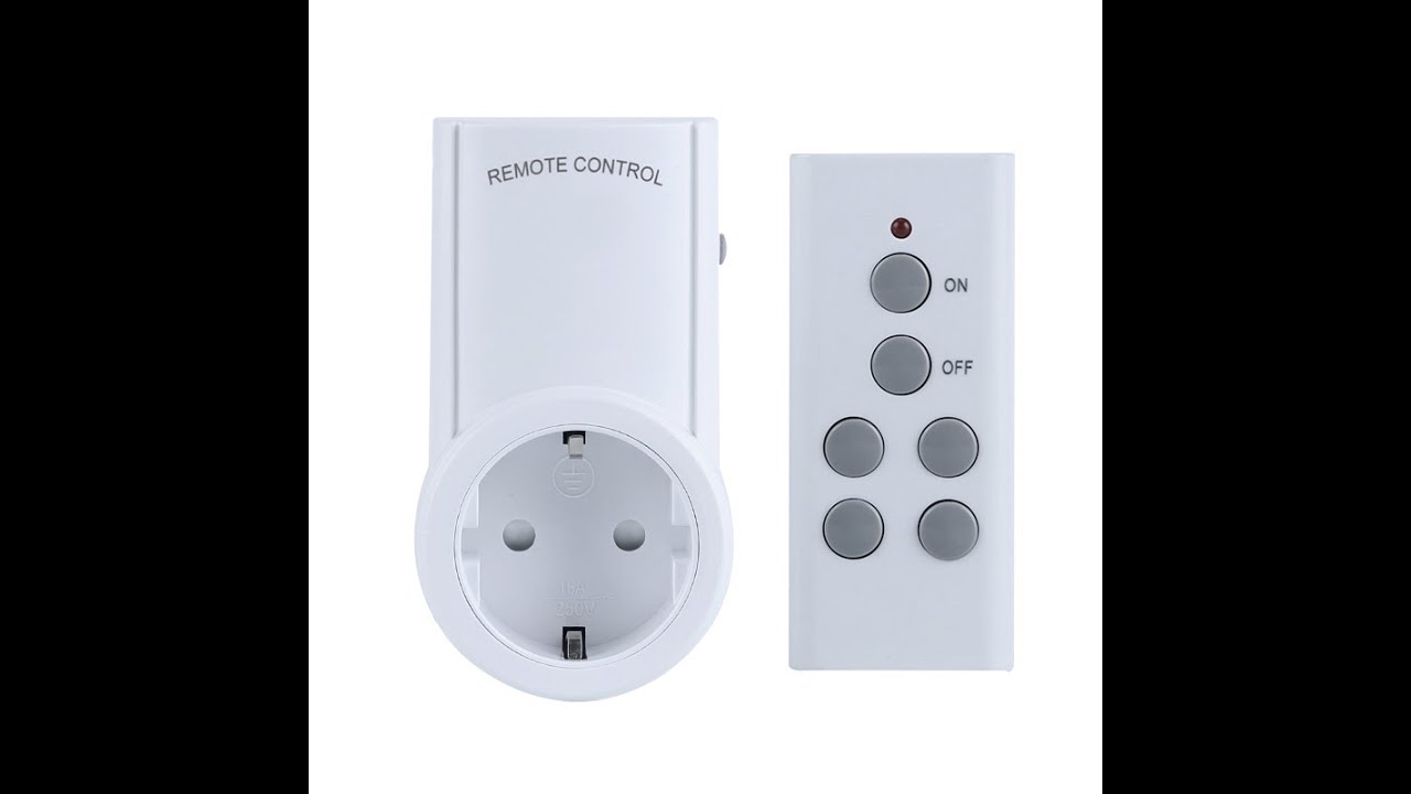 CANGGIH! WIRELESS SOCKET REMOTE / SAKLAR LISTRIK REMOTE CONTROL 433mHz ...