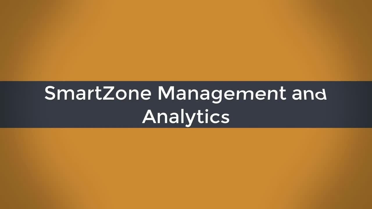 RUCKUS Analytics & SmartZone Demo - YouTube