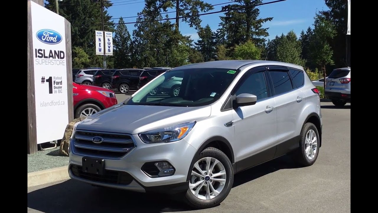 2017 Ford Escape SE +Backup Camera Review | Island Ford - YouTube