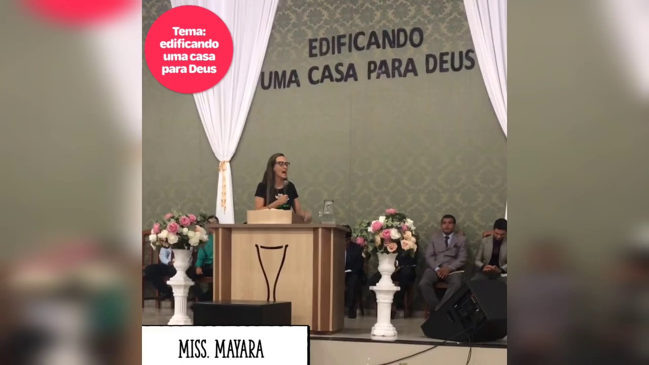 Mayara Marques/Tema: Edificando uma casa para Deus - YouTube