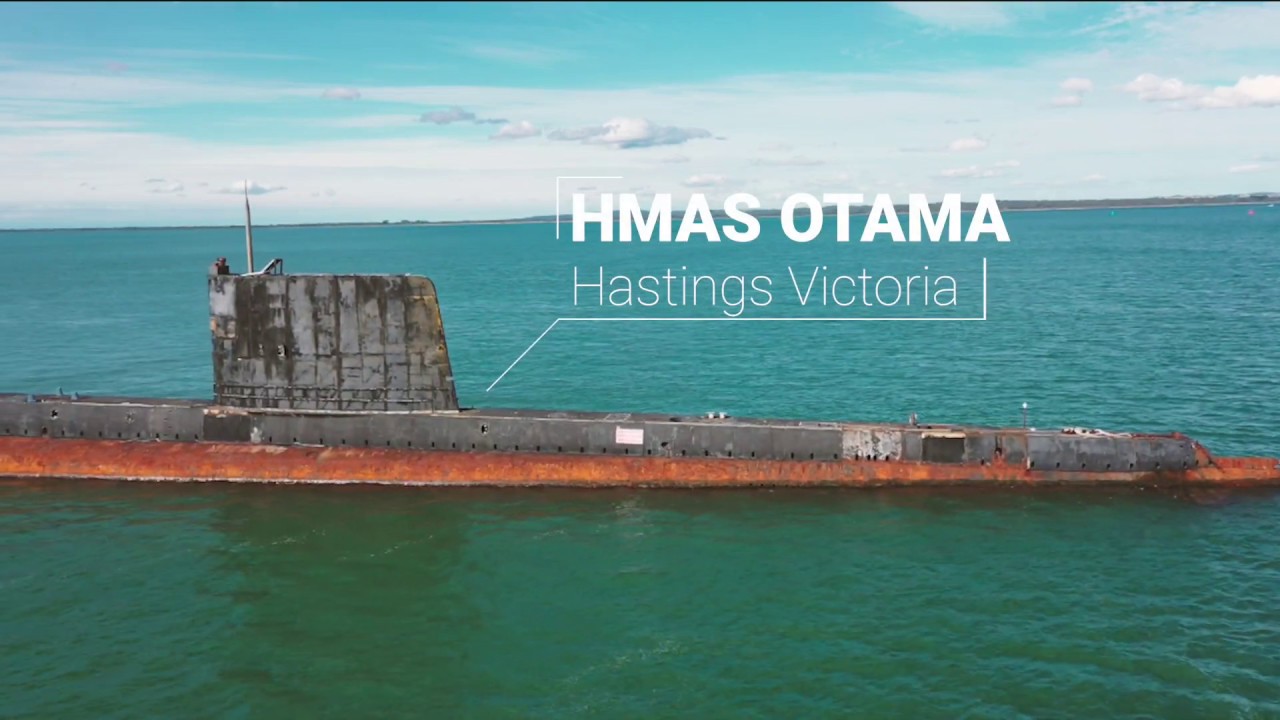 HMAS Otama Submarine Hastings Victoria - YouTube