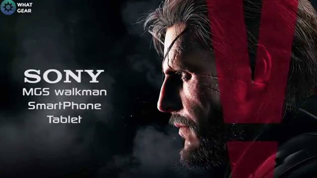 SONY - MGS Phantom Pain Walkman - NEW SEPTEMBER 2015 - YouTube