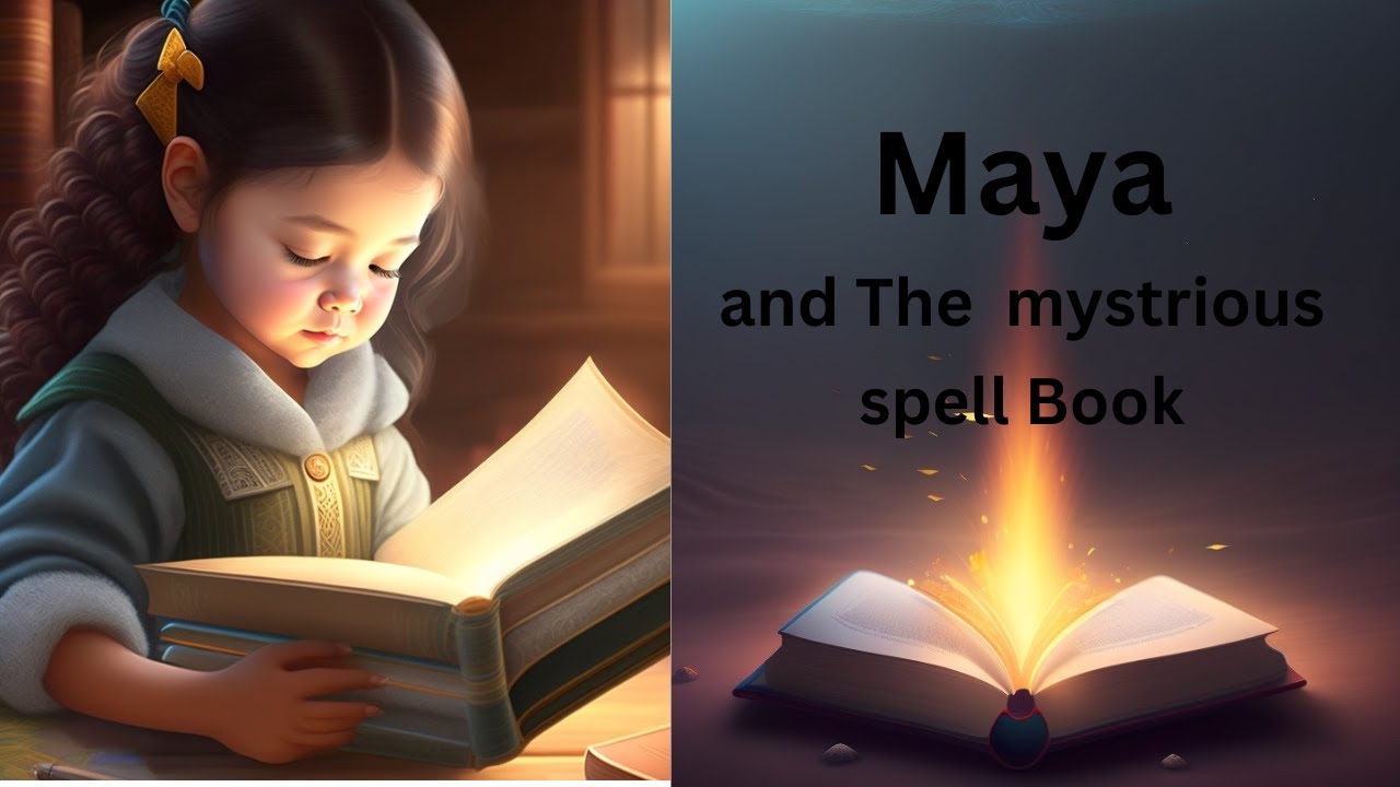 Maya and the Mysterious spell book -A Magical story - YouTube