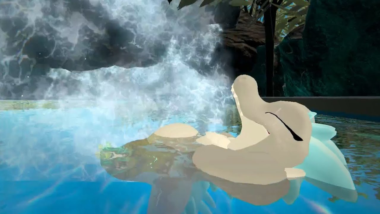 Gator goes to a water park - VRChat - YouTube