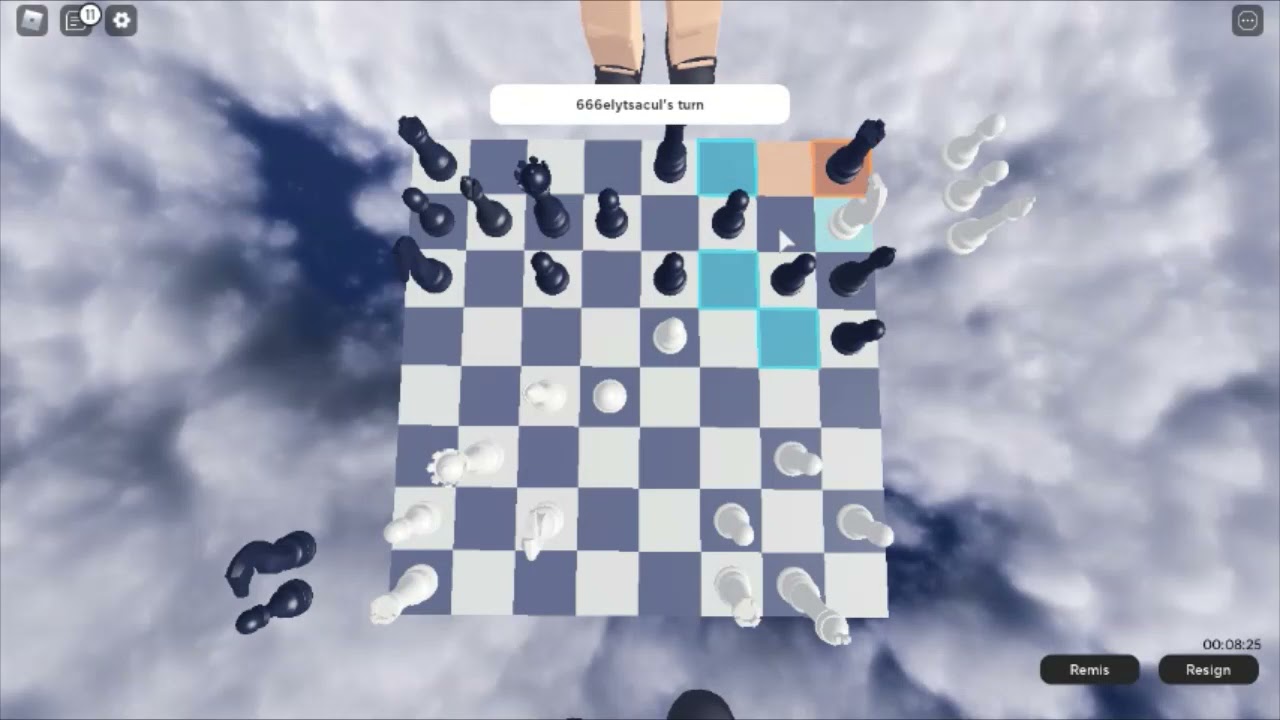 Roblox Chess gameplay - YouTube