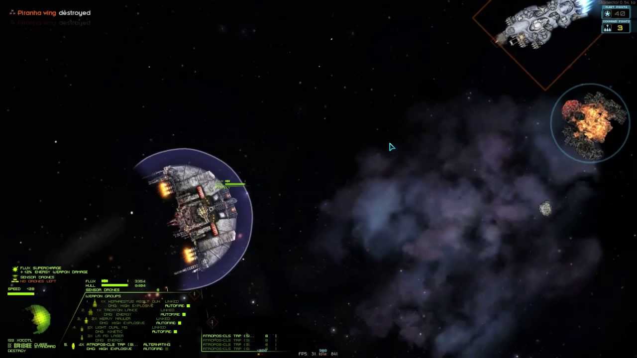 Starsector - Decorative weapon slots with animation - YouTube