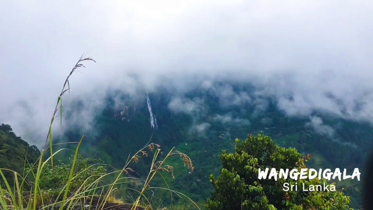 Babarakanda Falls view from Wangedigala - Sri Lanka - Time lapse ...