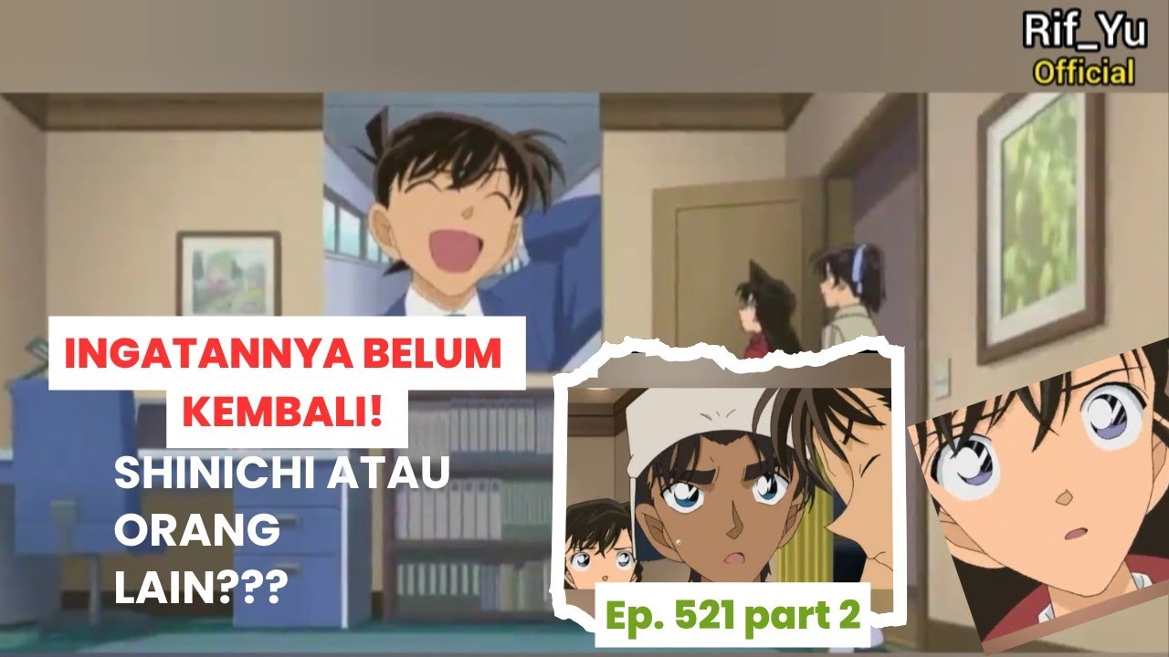 Detektif Conan Ep. 521 Part 2 – Ran Mulai Ragu, Benarkah Itu Shinichi ...