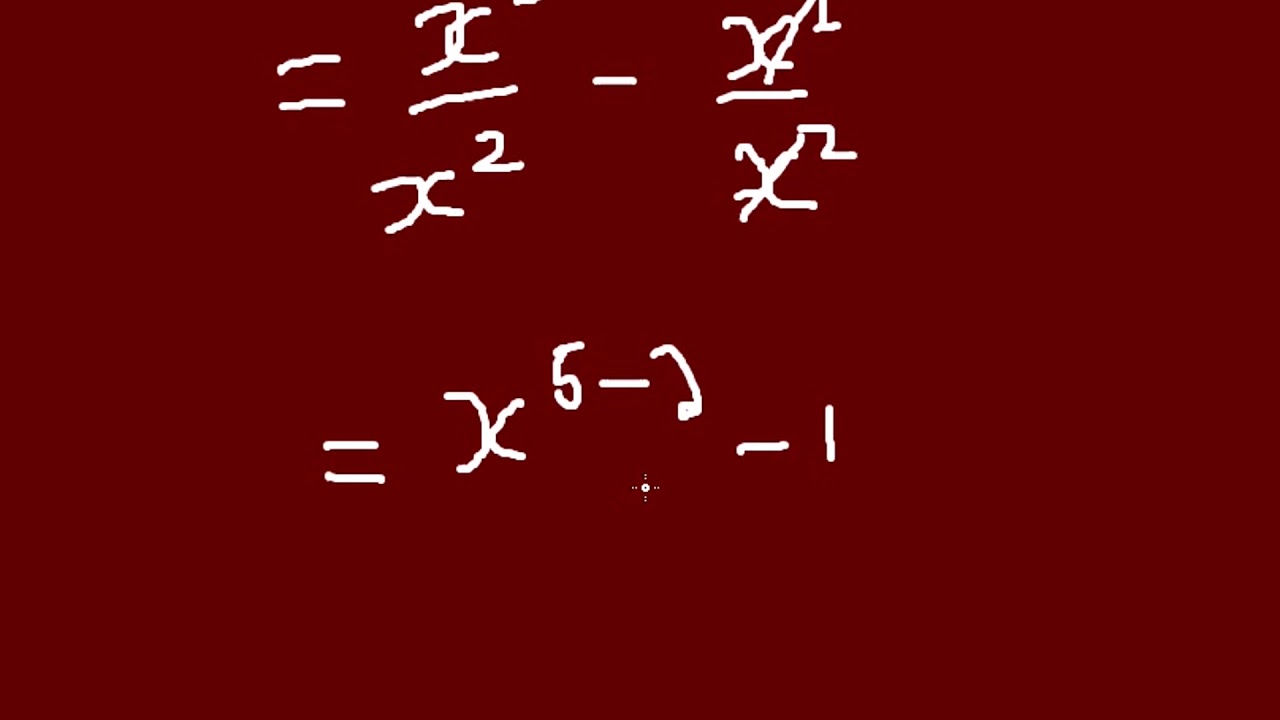How to differentiates a fraction by simplifying - YouTube