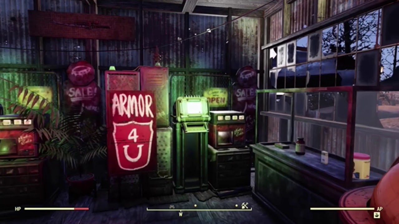 Fallout 76 | Raider Town Camp Build - YouTube