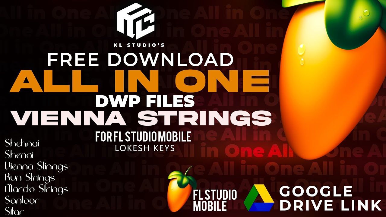 All in one DWP files||FL Studio Mobile||Vienna Strings, Shenai, Santoor ...