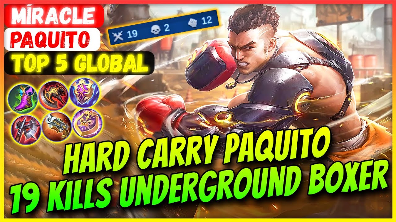 Hard Carry Paquito, 19 Kills Underground Boxer [ Top 5 Global Paquito ...