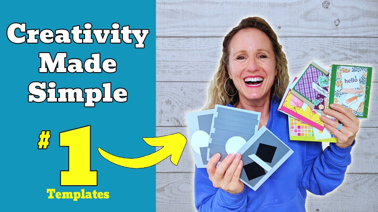 Creativity Made Simple | Card Making Template Class - YouTube