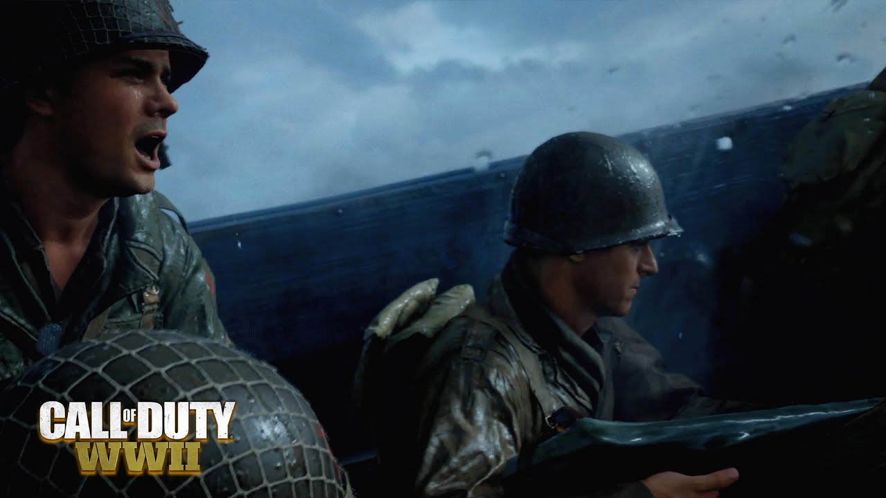 D-DAY | Mission 1 Call of Duty WWII Gameplay - YouTube