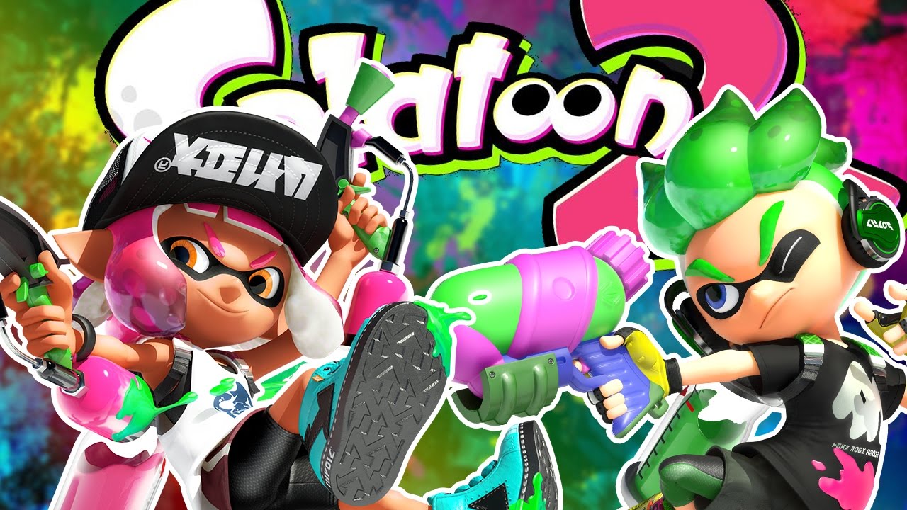 FIRST EVER SPLATOON 2 GLOBAL TEST FIRE! LIVE - YouTube