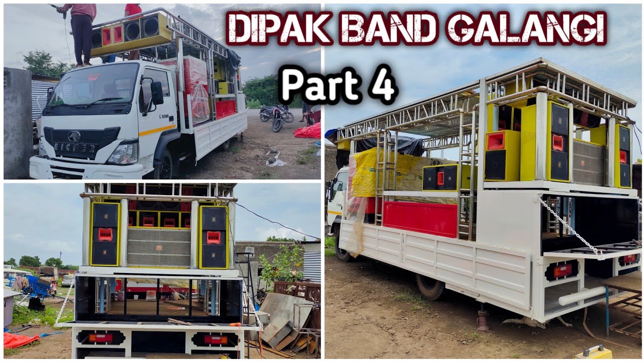 Dipak Band Galangi | part 4 | Colr work & Mid Bess Fiting | opening ...