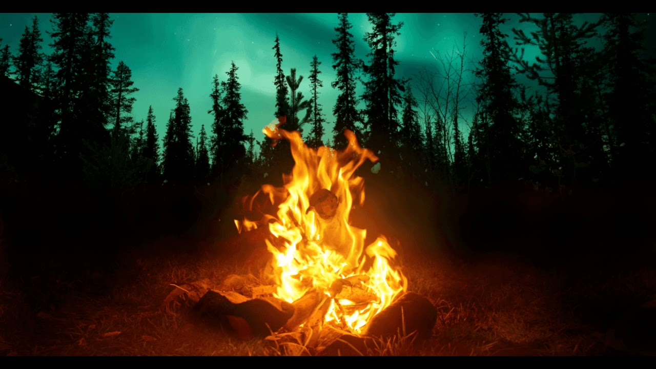 Forrest bonfire/campfire sound effects | 100% no copyright sound ...