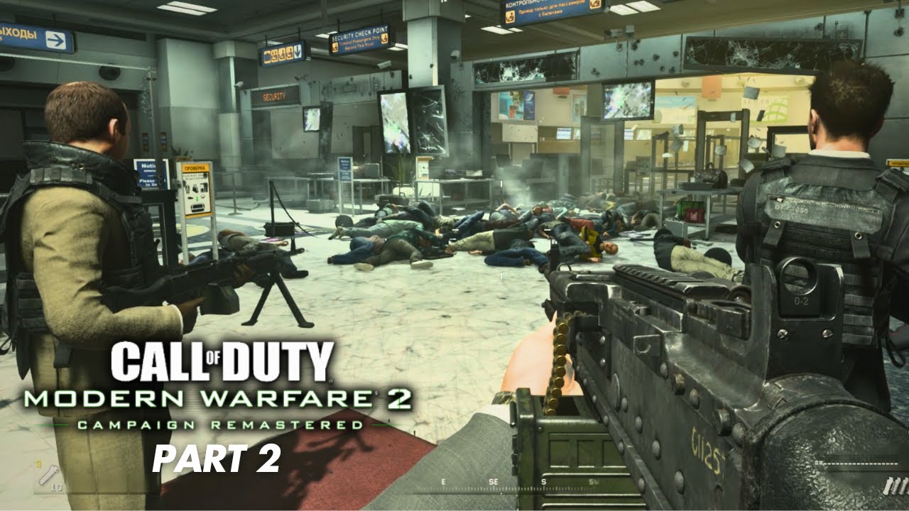 Call Of Duty MWII Campaign Remastered Full Campaign (PC) Gameplay "Part ...