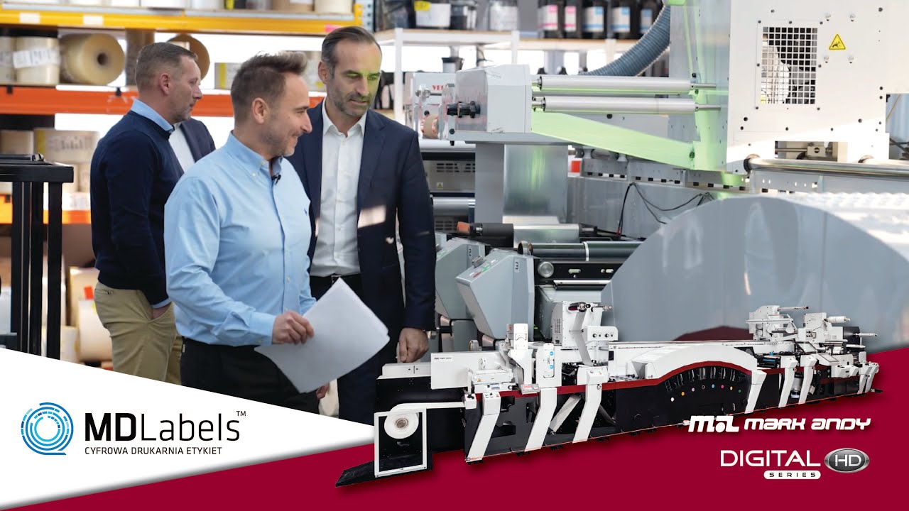 MD Labels invests in third Mark Andy hybrid. - YouTube