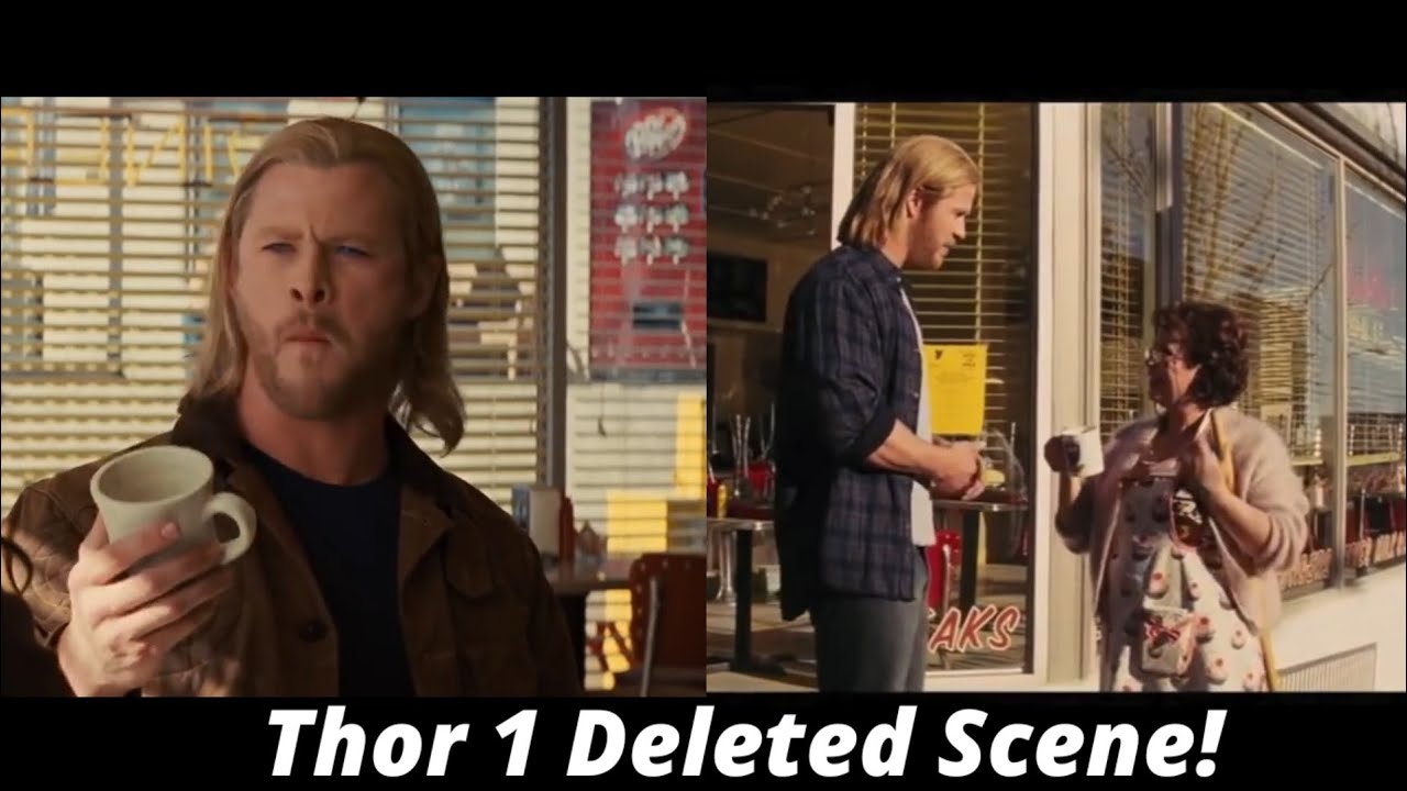 Thor 1 Deleted Scene (Thor Replaces the Broken Cup) - YouTube
