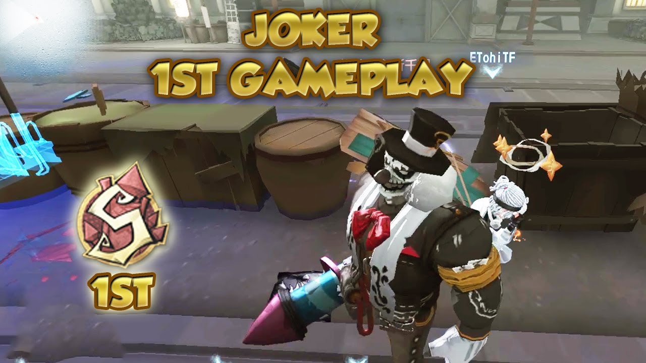 (1st Smiley Face) Joker 1st Gameplay | Identity V| 第五人格 | アイデンティティV ...