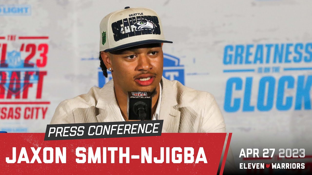 Jaxon Smith-Njigba excited to be a Seattle Seahawk, confident he can ...