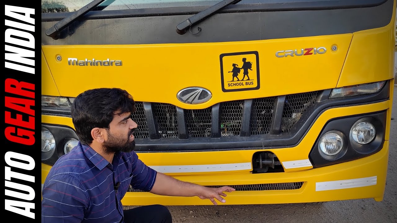 2023 New Mahindra CRUZIO Bus Detailed Video @autogearindia - YouTube