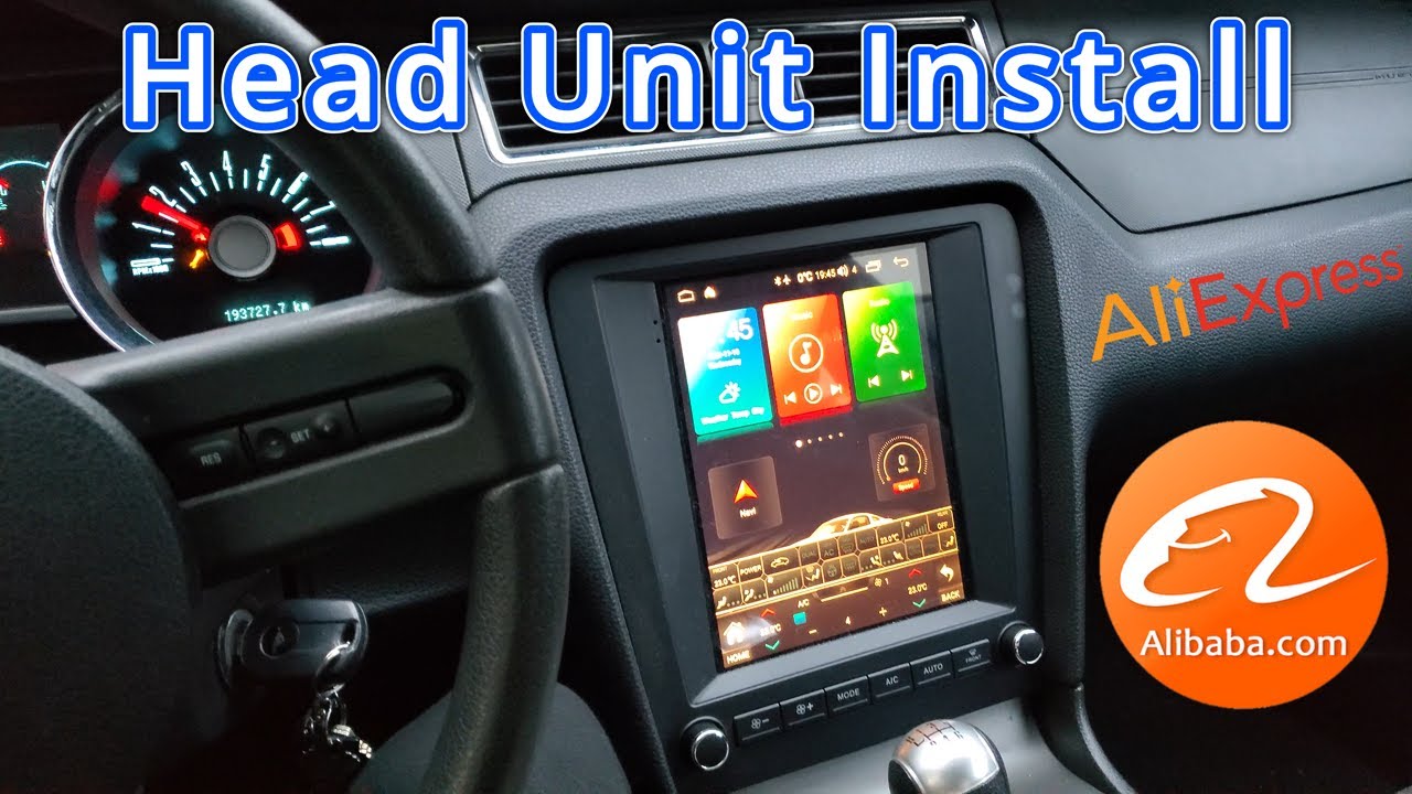 INSTALL new AliExpress 10" Screen Navigation Radio in your car (Android ...