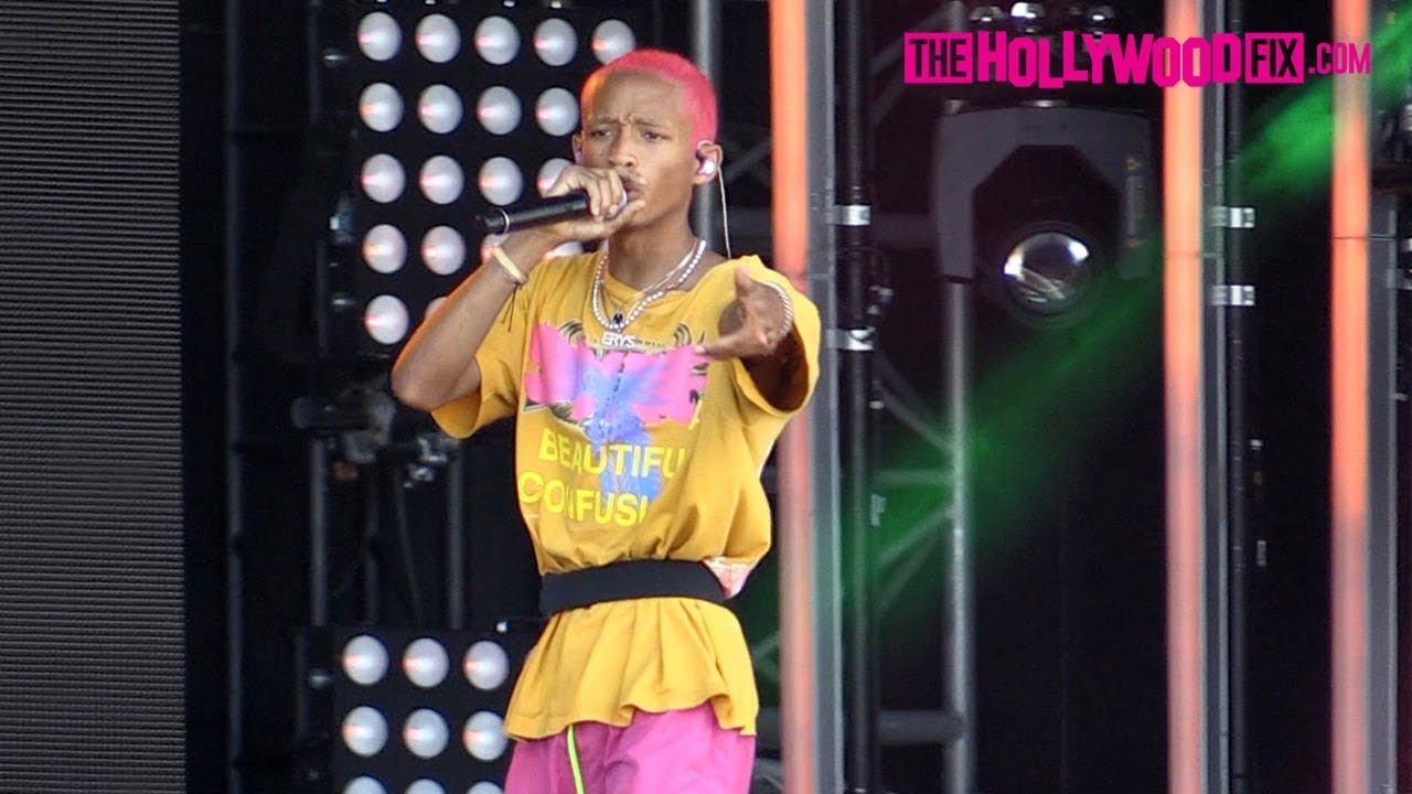 Jaden Smith Arrives To Soundcheck Before His Performance On Jimmy ...