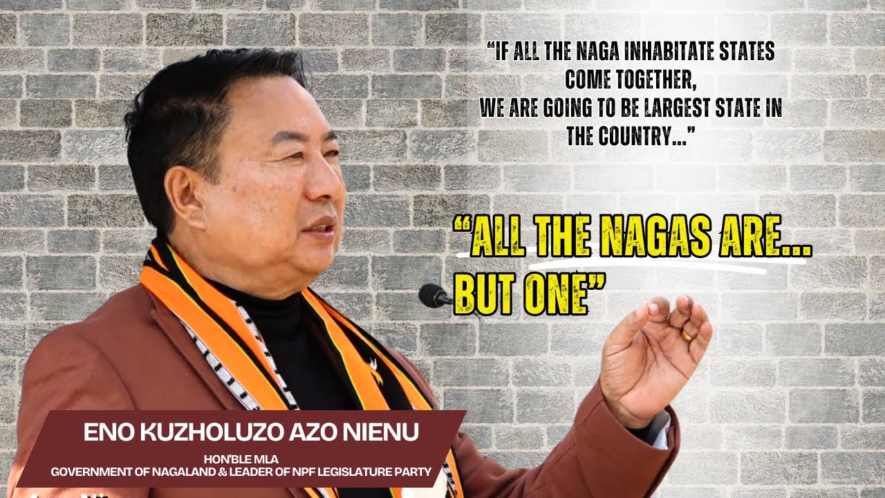 Nagas are One - Eno Kuzholuzo Azo Nienu Speech at Pao Leo Day 2025 of ...