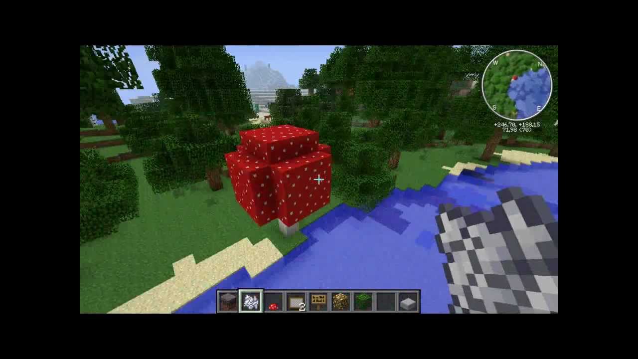 Minecraft | Tutorial Para Crear Seta Gigante - YouTube