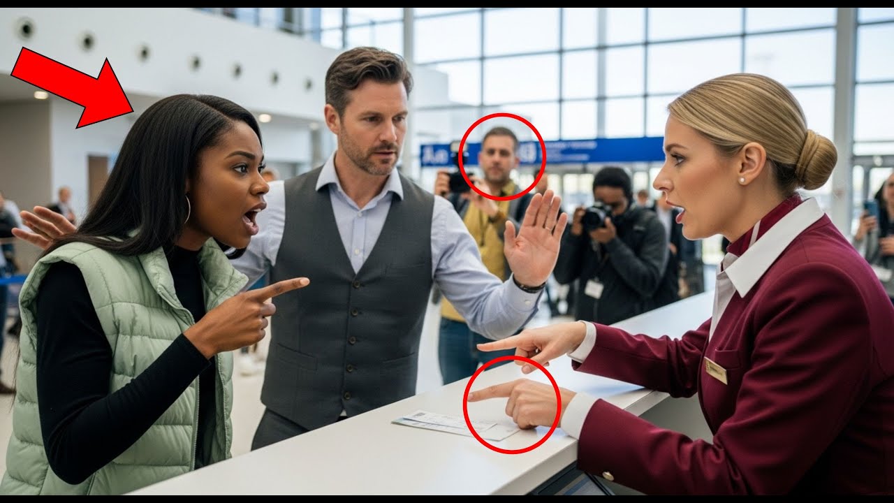 Gate Agent Refuses Black Woman First Class Boarding — Unaware She Owns ...